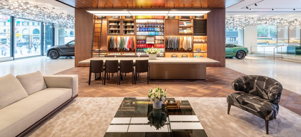 An Aston Martin Showroom by AZA at Park Avenue & 57th | Architects ...