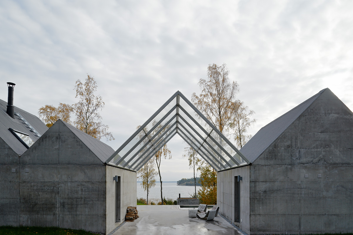 A Swedish Home with Concrete Gables ‹ Architects + Artisans